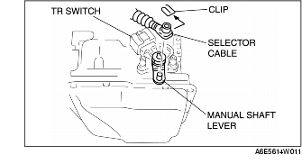 TRANSAXLE RANGE (TR) SWITCH ADJUSTMENT | MAZDA MAZDA3 1G 2007 DIY ...
