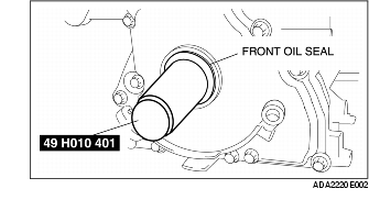 FRONT OIL SEAL REPLACEMENT [ZJ, Z6] | MAZDA MAZDA3 1G 2007 DIY Repair Guide
