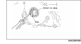 FRONT OIL SEAL REPLACEMENT [ZJ, Z6] | MAZDA MAZDA3 1G 2007 DIY Repair Guide