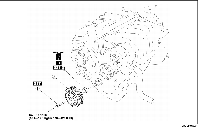 FRONT OIL SEAL REPLACEMENT [ZJ, Z6] | MAZDA MAZDA3 1G 2007 DIY Repair Guide