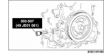 CRANKSHAFT POSITION (CKP) SENSOR REMOVAL/INSTALLATION [LF] | MAZDA ...