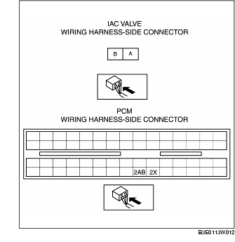 IDLE AIR CONTROL (IAC) VALVE INSPECTION [ZJ, Z6] | MAZDA MAZDA3 1G 2007 ...