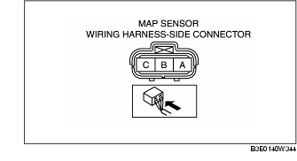 MANIFOLD ABSOLUTE PRESSURE (MAP) SENSOR INSPECTION [MZ-CD 1.6 (Y6 ...