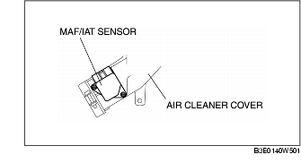 MASS AIR FLOW (MAF)/INTAKE AIR TEMPERATURE (IAT) SENSOR REMOVAL ...