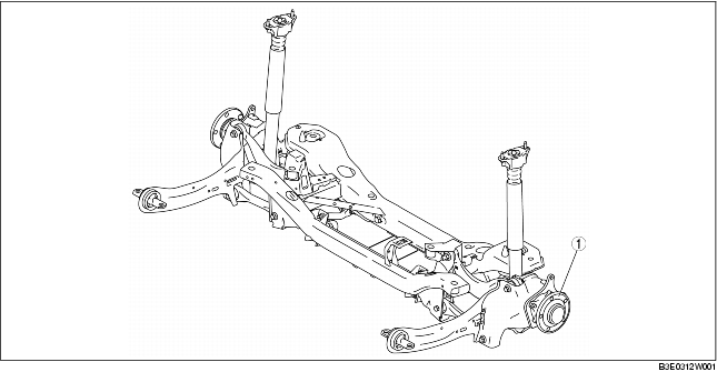 REAR AXLE LOCATION INDEX | MAZDA MAZDA3 1G 2007 DIY Repair Guide