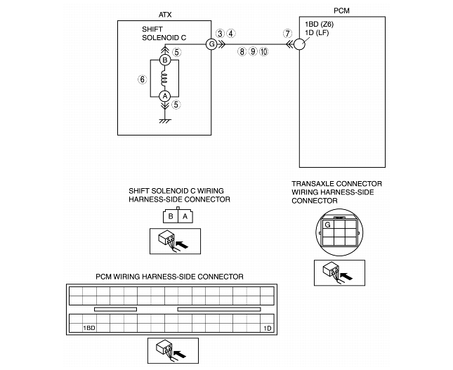 DTC P0763 [FN4A-EL] | MAZDA MAZDA3 1G 2007 DIY Repair Guide
