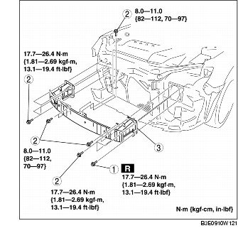 FRONT BUMPER REINFORCEMENT REMOVAL/INSTALLATION | MAZDA MAZDA3 1G 2007 ...